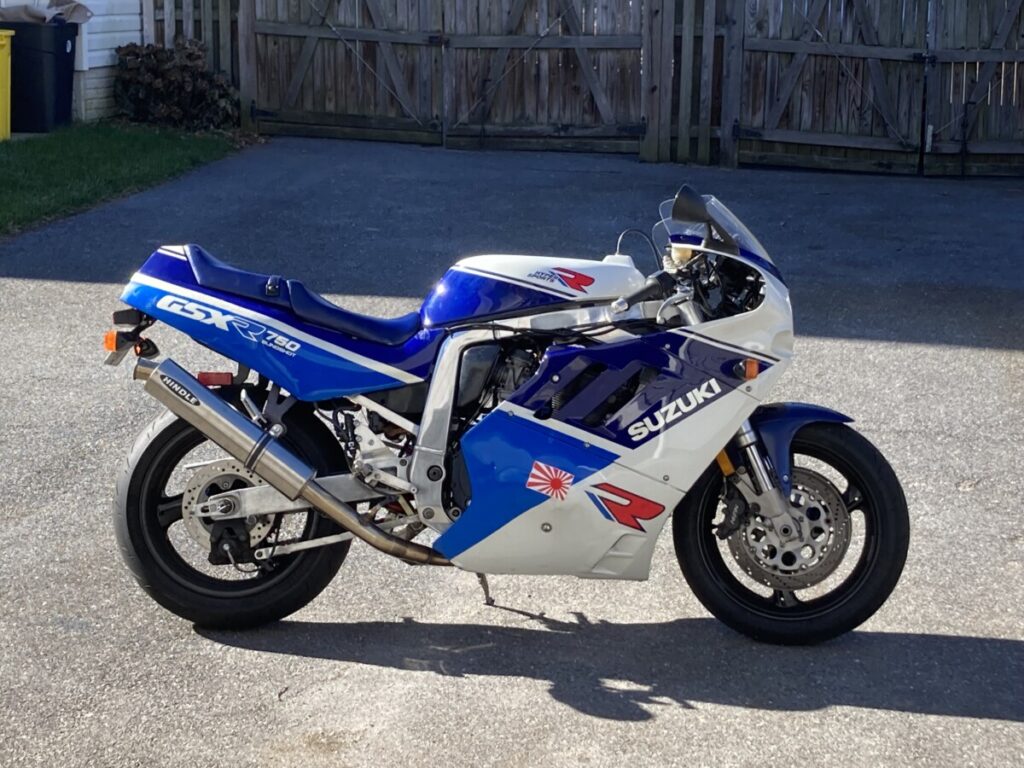 Suzuki GSXR 750 RRR/Hindle Stainless Steel Exhaust Systems to fit 1988 ...